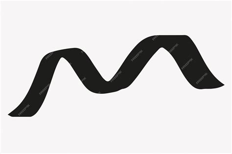 Abstract Black Wave Design Premium Ai Generated Vector