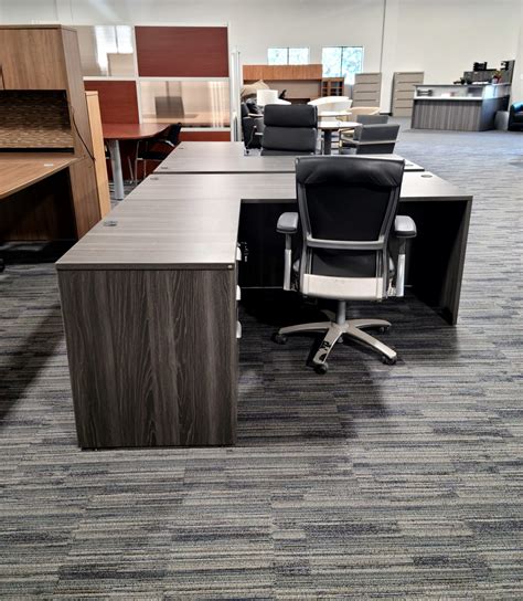 Rectangular L Desk Twin Cities Used Office Furniture