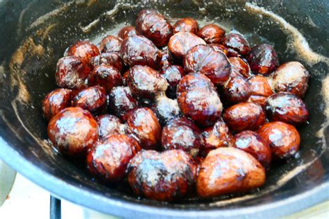 보늬밤만들기 밤조림