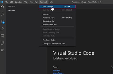 creating a new node js application progate learn to code learn to