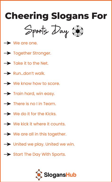 Best 13 300 Slogans For Team Sports Rally Your Team Artofit