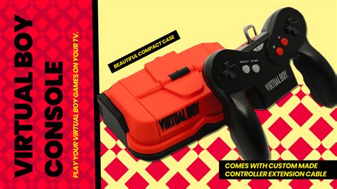 Virtual Boy Console Play Your Virtual Boy Games On Your Tv Virtual