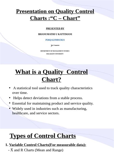 On Quality Control Charts C Chart Pdf Sampling Statistics Statistical Theory