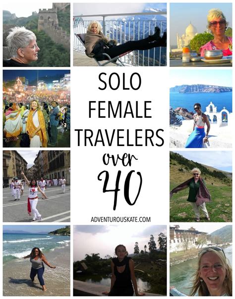 Solo Female Travelers Over 40
