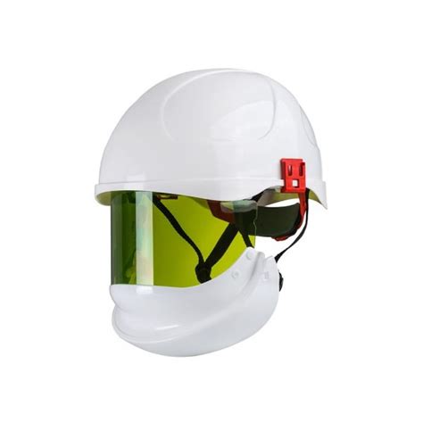 ProGARM Safety Helmet Cal With Integrated Face Shield Spartan Safety