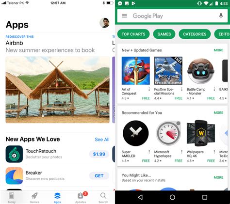 IOS Beta Vs Android O Developer Preview Visual Comparison