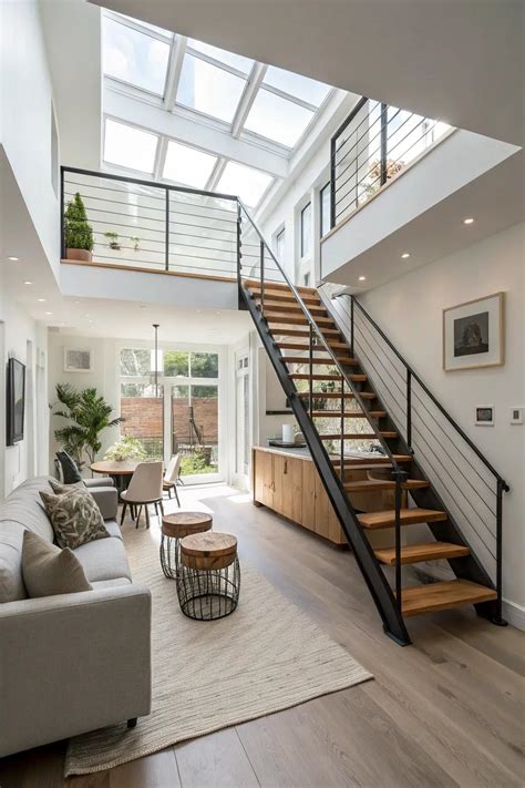 Elegant Row House Interior Designs To Inspire You Light And Layer
