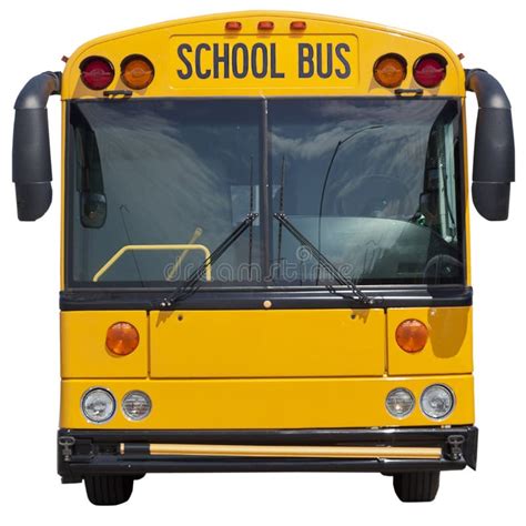 School Bus Front View