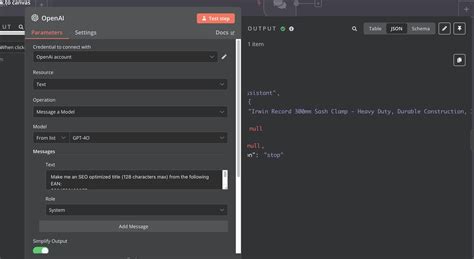 Openai Or Ai Agent Node Wont Retrieve Same Information Than Interactive Chatgpt Questions