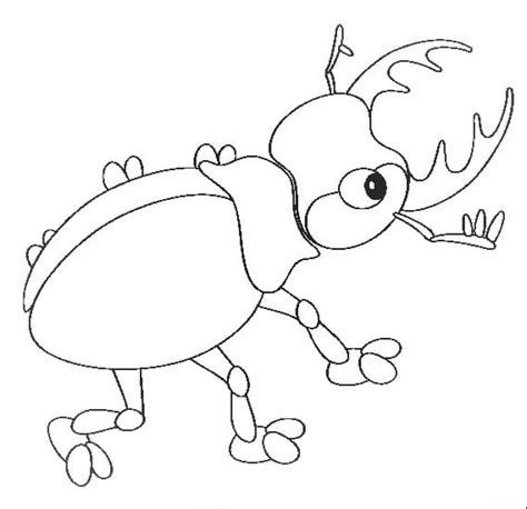 사슴벌레 색칠 공부 Kr에서 무료 색칠 공부