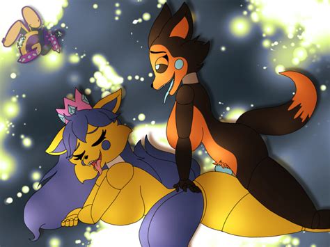 Rule 34 1futa 1girls 2d Anal Anal Sex Animatronic Anthro Blue Hair Breasts Cock Crown Dick