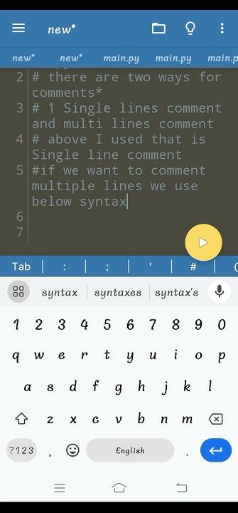 Comments In Python Coding Programming Shorts Youtubeshorts Python