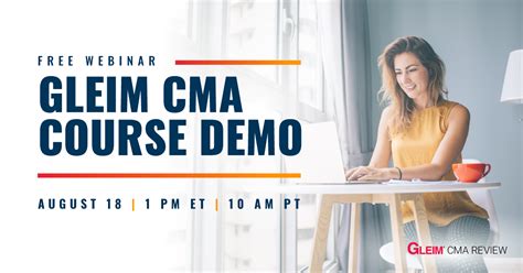 Gleim Cma Course Demo Gleim Exam Prep