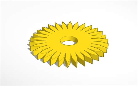 3d Design Sun Tinkercad