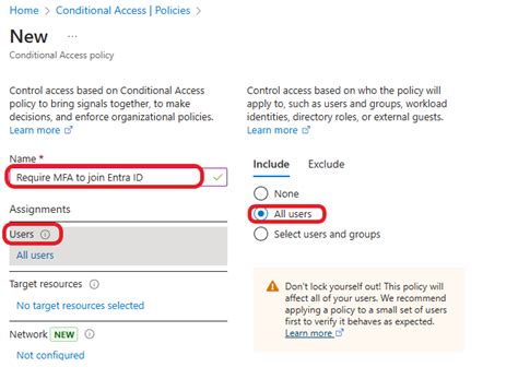How To Configure Conditional Access To Require Multi Factor Authentication Mfa Before Joining