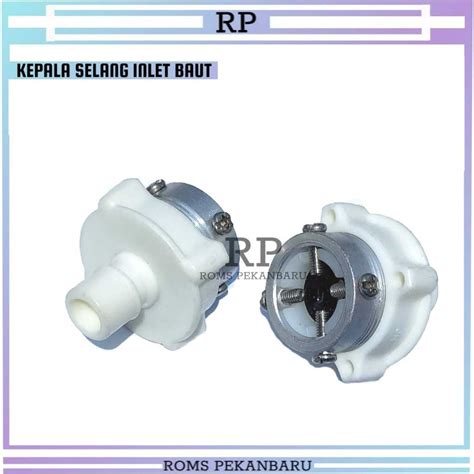 Jual KEPALA SAMBUNGAN SELANG INLET SAMBUNGAN SELANG INLET MESIN CUCI Shopee Indonesia