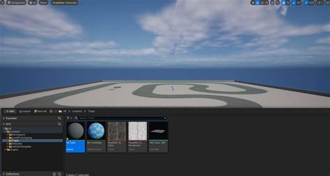 Процедурная текстура асфальта в Unreal Engine 5 220923 1433 Пикабу