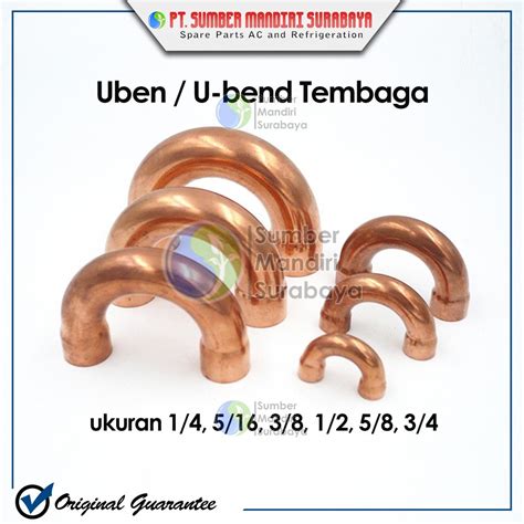 Jual Uben Tembaga 12 Ubend U Bend Sambungan Pipa Ac Shopee Indonesia