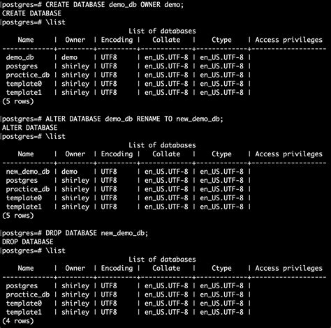Start Using Postgresql With Terminal On Mac By Shirley Li Medium
