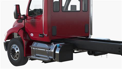 피터빌트 537 빨간색 트럭 3d 모델 119 3ds Blend C4d Fbx Max Ma Lxo Obj