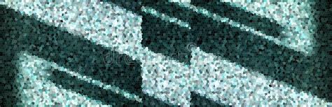 turquoise mosaic abstract motley background with a pattern of dark