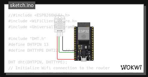 Dht22 Dan Lcd Wokwi Esp32 Stm32 Arduino Simulator