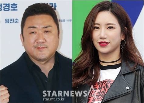 마동석 아내 예정화씨결혼 후 첫 공식석상서 밝힌 소감 外 위클리무비