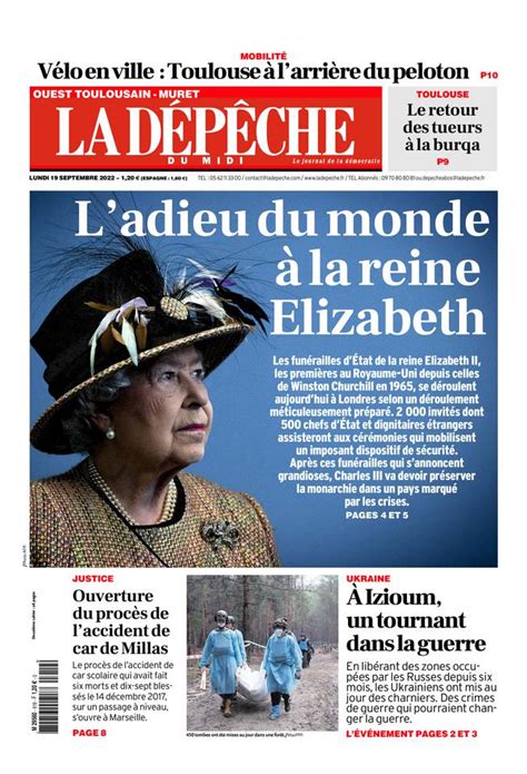19 septembre 2022 la dépêche du midi la dépêche du midi