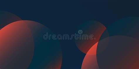 A Modern Abstract Background With Overlapping Circles In Brown Orange