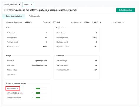 How To Detect Values Not Matching Patterns