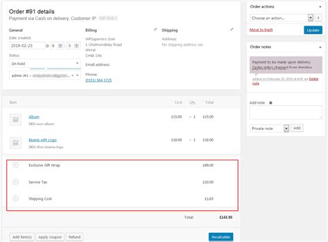 Additional Fees For Woocommerce Checkout Free Wordpress Plugin