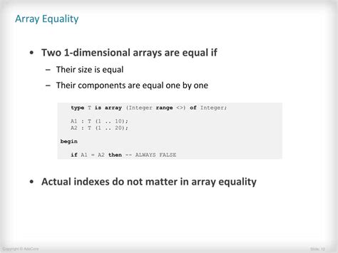 Ppt Arrays Powerpoint Presentation Free Download Id3196618