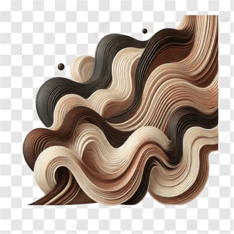 Abstract Wavy Lines In Earth Tones Blending Seamlessly On A Plain Background Abstract Wavy