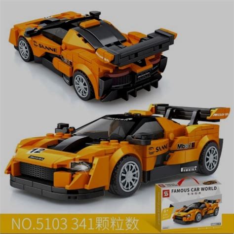 Jual Lego SY Famous Car World 5103 Lego Brick Mobil Balap Shopee Indonesia