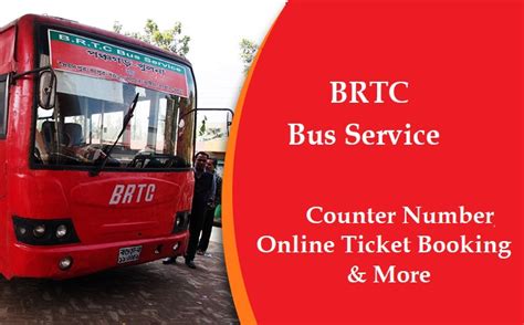 Brtc Bus Counter Number Online Ticket Booking And More