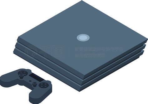 现代游戏机图标等距的现代游戏控制台矢量图标在白色背景上网络设计孤立现代游戏机图标，等距样式模板免费下载 Eps格式 1500像素 编号