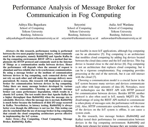 aditya eka bagaskara on linkedin ieee fogcomputing messagebroker