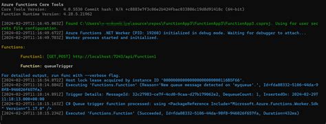 net 8 there is some issue with package `microsoft azure functions