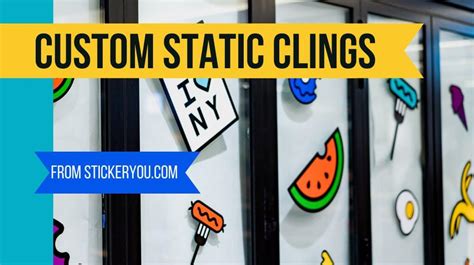 Creating Custom Static Clings The Ultimate Guide