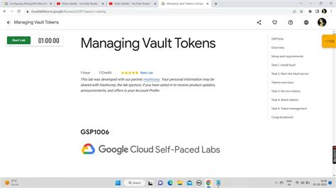 Managing Vault Tokens Lab Solution Qwiklabs Trivia February Youtube