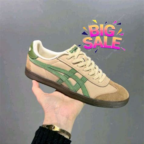 Promo Sepatu Onit Tokuten Beige Green Bnib Diskon 50 Di Seller