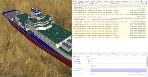 ref is undefined when script setup with threejs in production mode