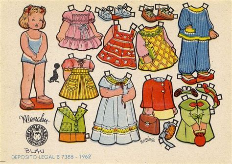 Pin By Synøve Andreassen On Paperdolls 15 Vintage Paper Dolls Paper