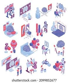 Ai Isometric Set Images Stock Photos D Objects Vectors Shutterstock