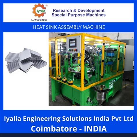 Automated Assembly System Heat Sink Assembly Machine Manufacturer From Coimbatore