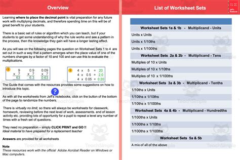 Multiplying Decimals Where To Put The Decimal Point By Teach Simple