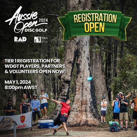 2024 Aussie Open Presented By Rad 2024 Flying Disc Pty Ltd · Disc Golf Scene