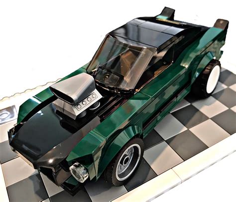 Build Your Own Lego Green Car