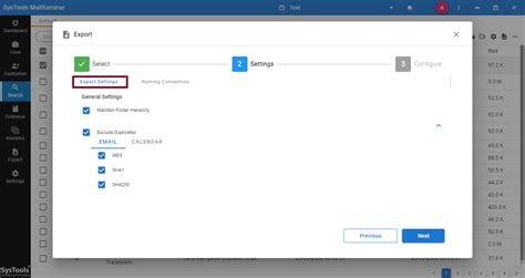Export Options Generate Details Investigation Report