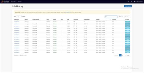 MongoDB Backup Comet Backup